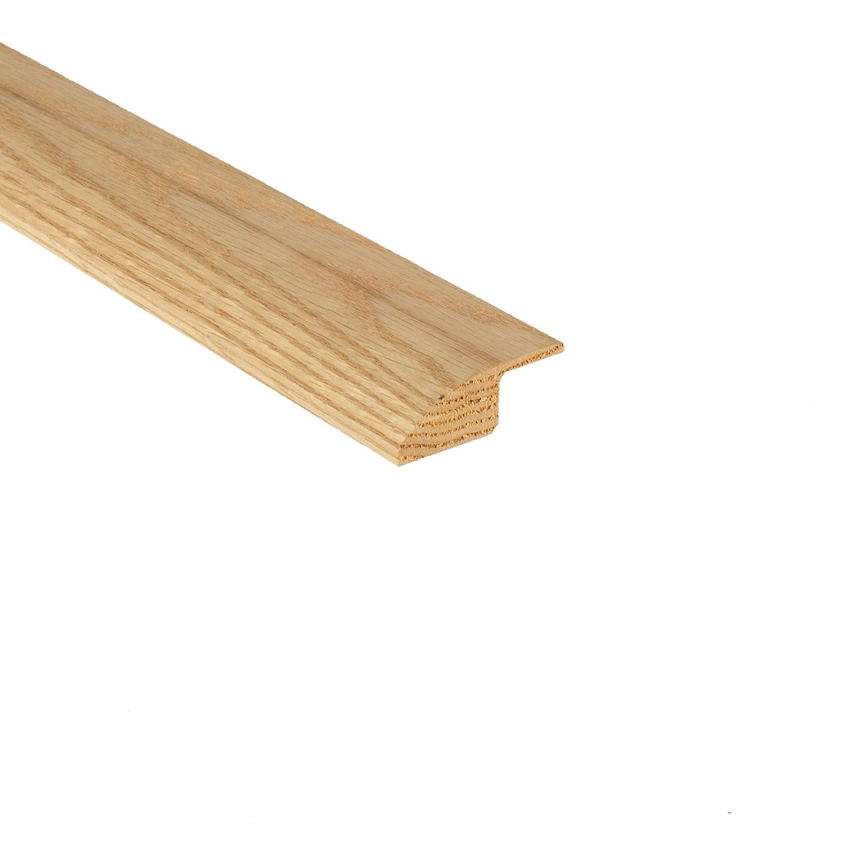 Unfinished Red Oak 2.5 in. Wide x 8 ft. Overlap Reducer – Lumber ...