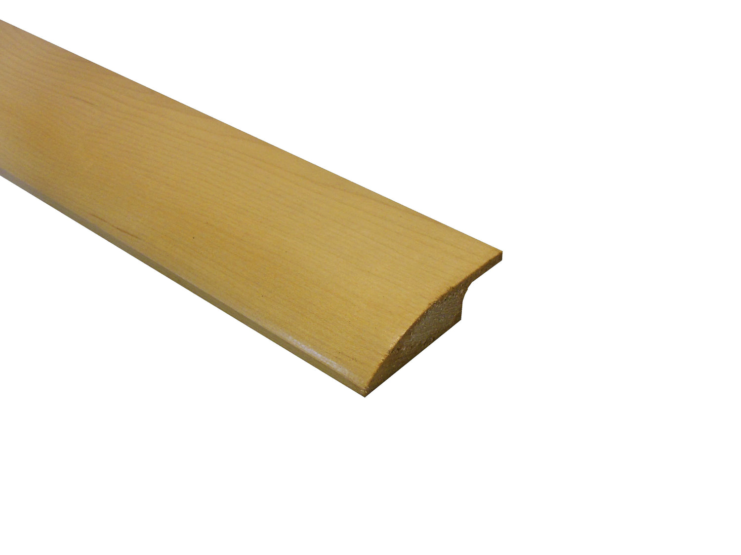 Prefinished Natural Maple 2.25 in. Wide x 6.5 ft. Length Overlap Reduc ...