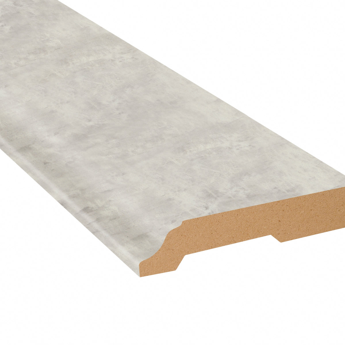 Patchwork Grey Tile Laminate 3-1/4 in. Tall x 0.63 in. Thick x 7.5 ft ...