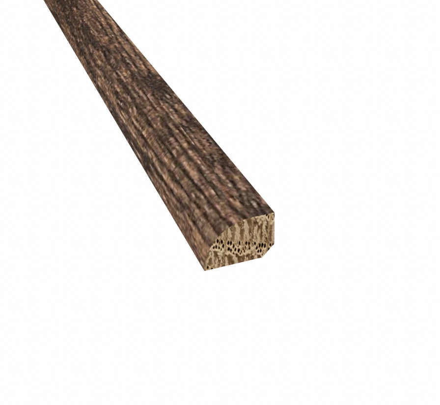 Prefinished Coggeshall Oak Distressed 3/4 in. Tall x 0.5 in. Wide x 6 ...