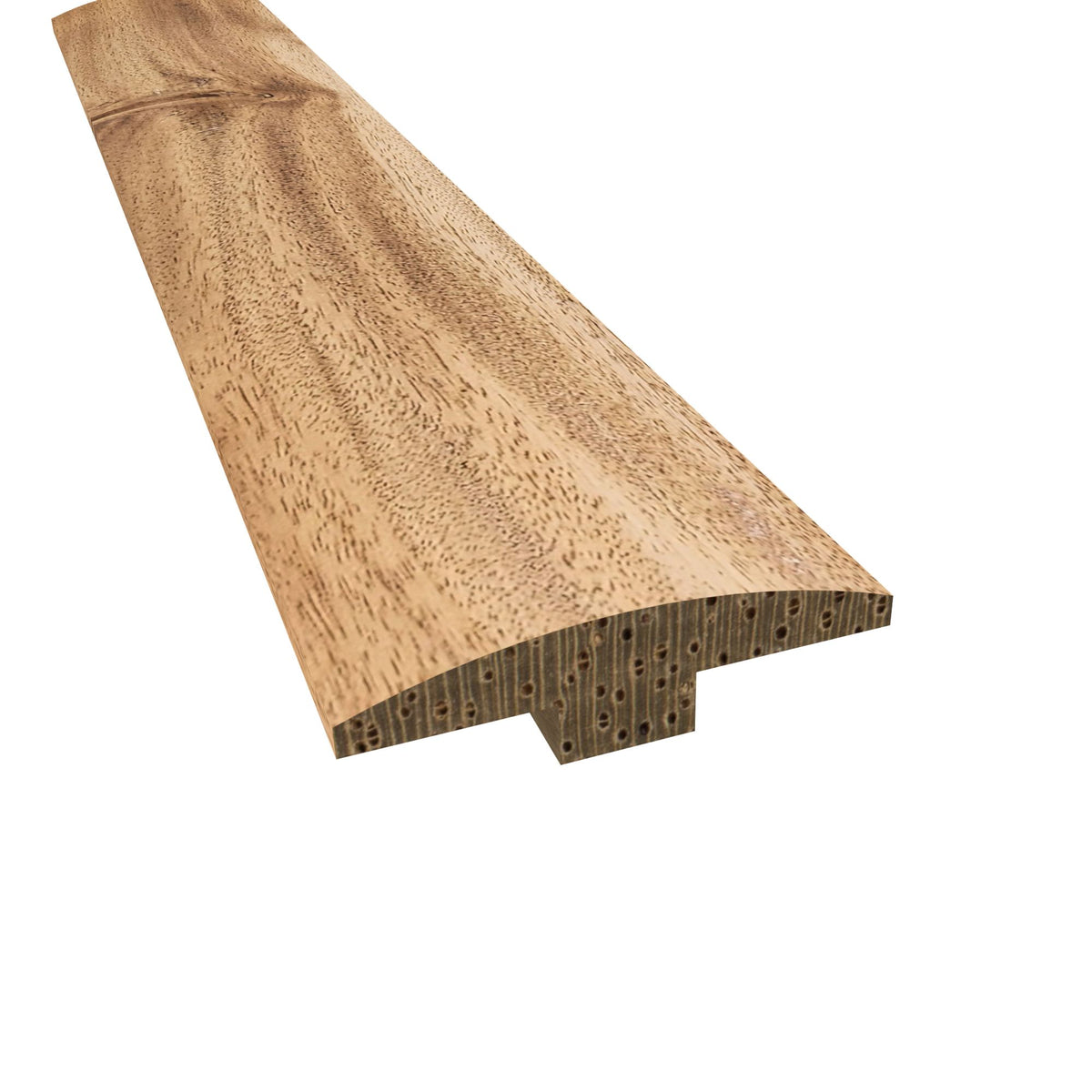 Prefinished Golden Mahogany Hardwood 1/4 in. Thick x 2 in. Wide x 78 i ...