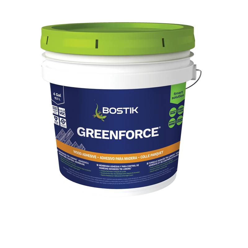 4 Gallon GreenForce Advanced Tri-linking Adhesive and Moisture Control ...